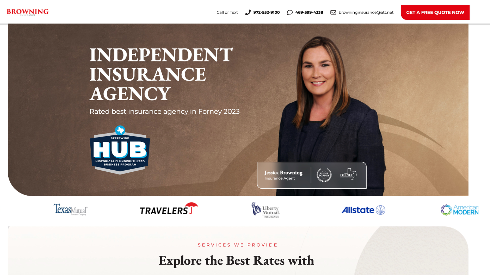 Browning Insurance – Independent Insurance Agency / Forney, TX ...